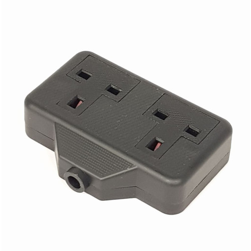 V-TUF.co.uk - SOCKET (DOUBLE) 240 VOLT 13AMP - I4.502