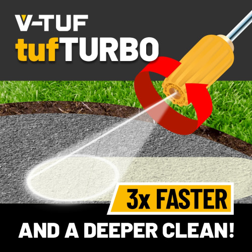 V-TUF.co.uk - tufGUN350 SWIVEL OPTIGUN, 900mm LANCE & TURBO NOZZLE KIT