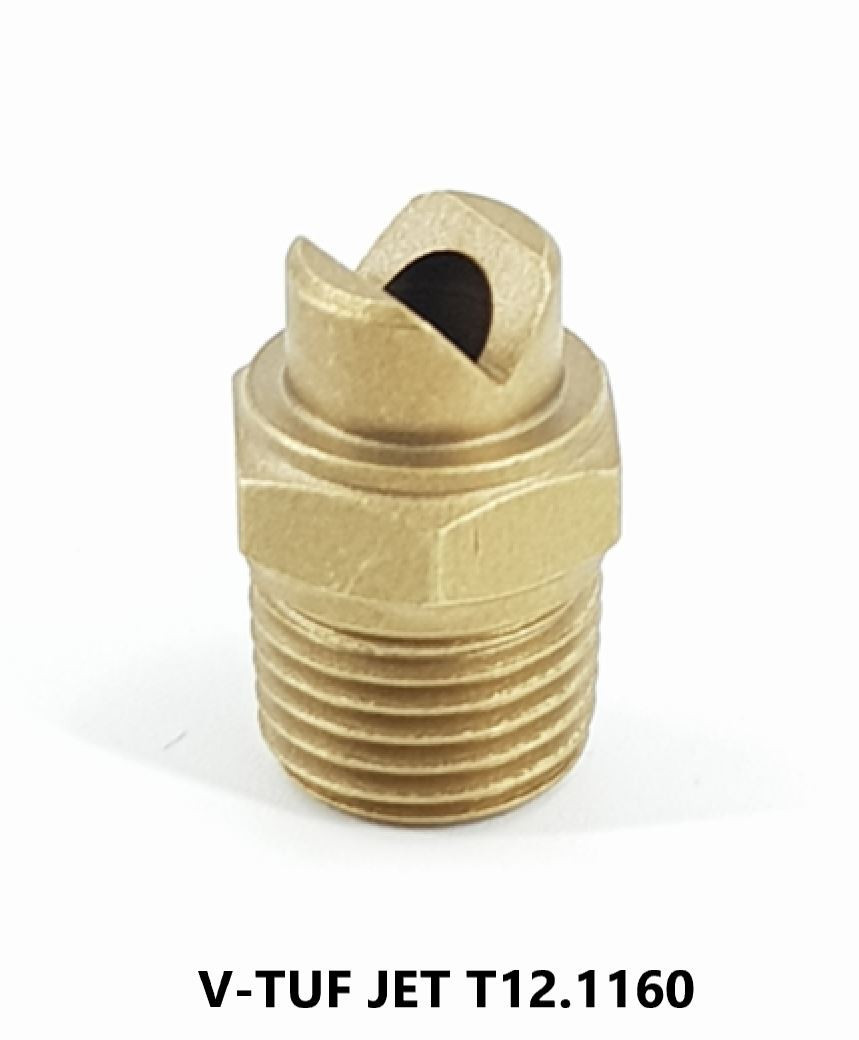 V-TUF.co.uk - BRASS CHEMICAL LOW PRESSURE NOZZLE - 1/4"M