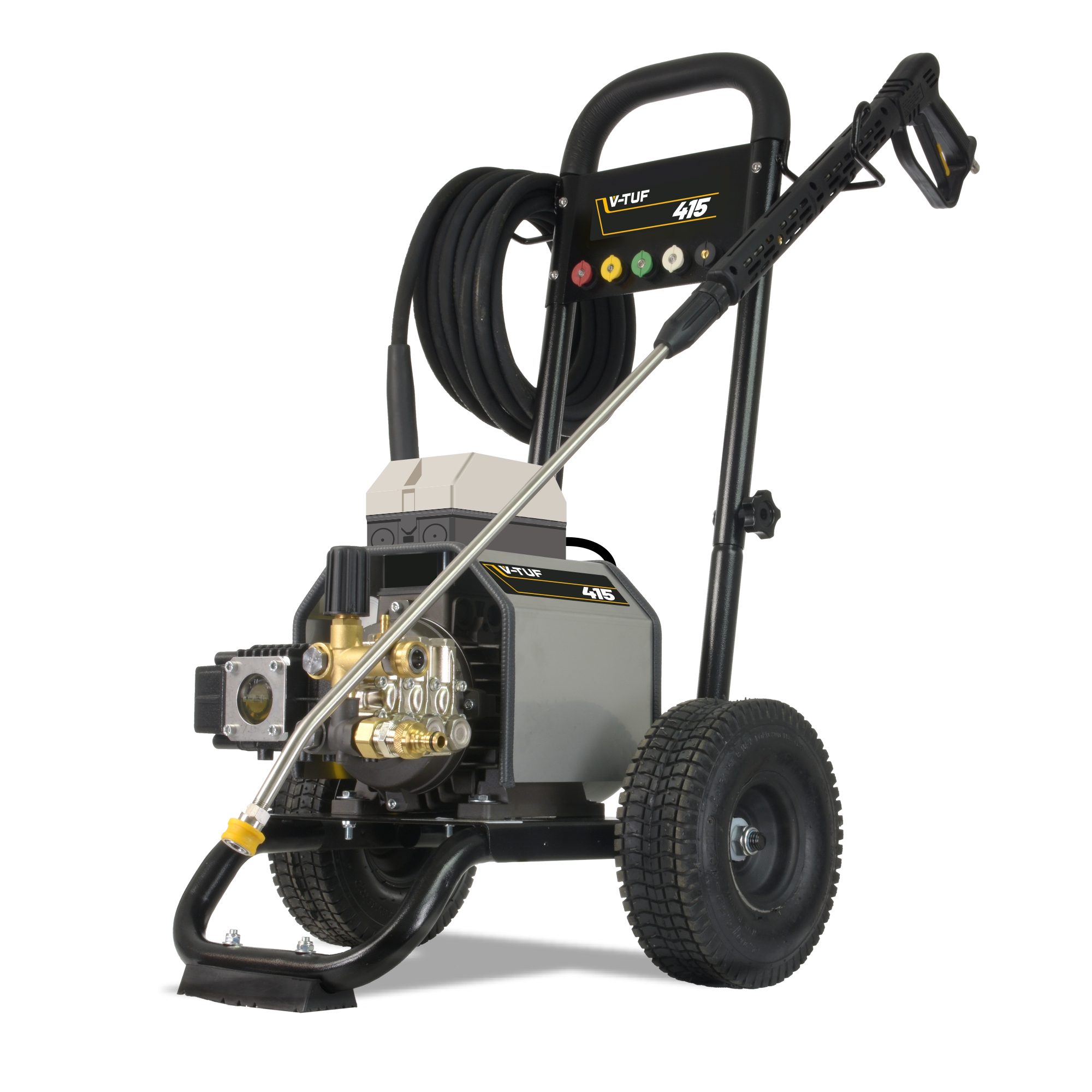 V TUF 415 15 200 Heavy Duty Pressure Washer 415V 75HP 15L min 200Bar