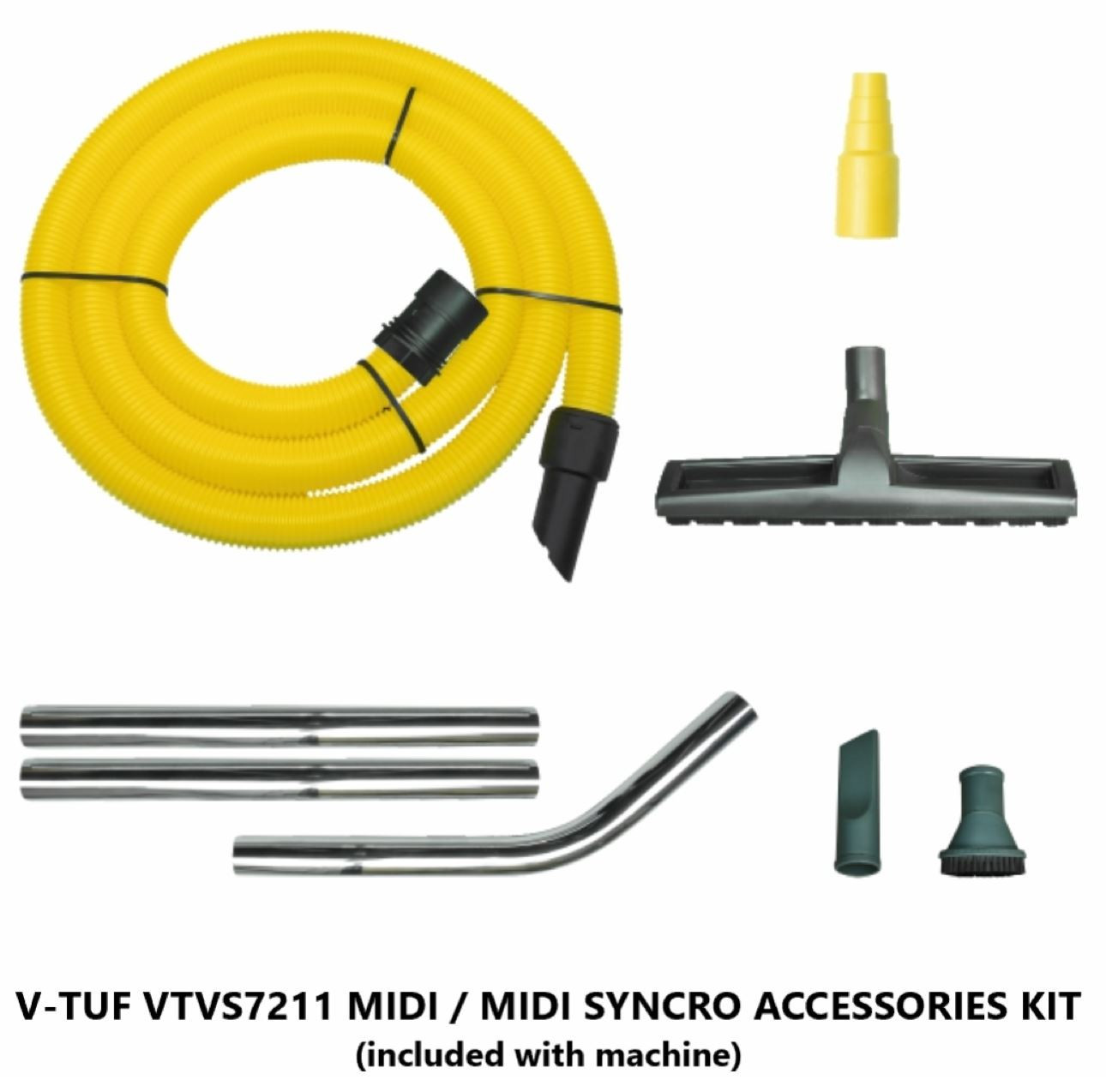 V-TUF.co.uk - Old Dust Extraction Vacuum Cleaner Accessory Kit - fits ...