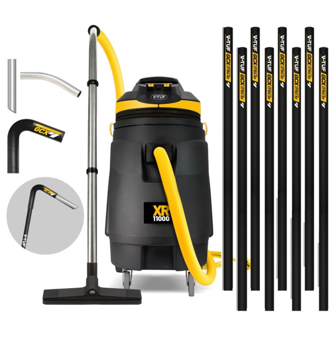 V-TUF.co.uk - V-TUF XR11000 240V 110L 3300W Wet & Dry Industrial Vacuum ...
