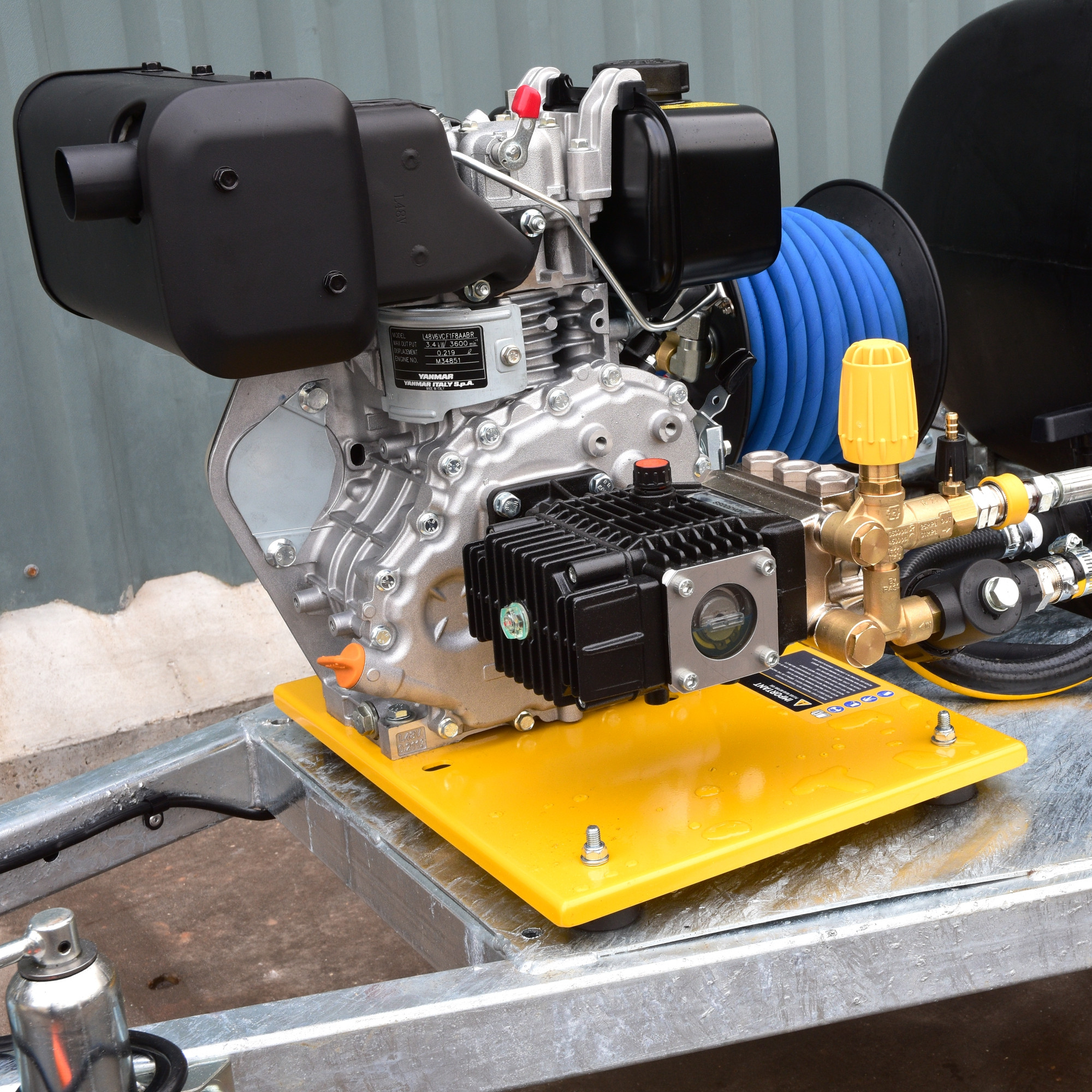 V-TUF.co.uk - V-TUF DELUGE 5HP 150Bar MAX, 13L/min DIRECT DRIVE YANMAR ...