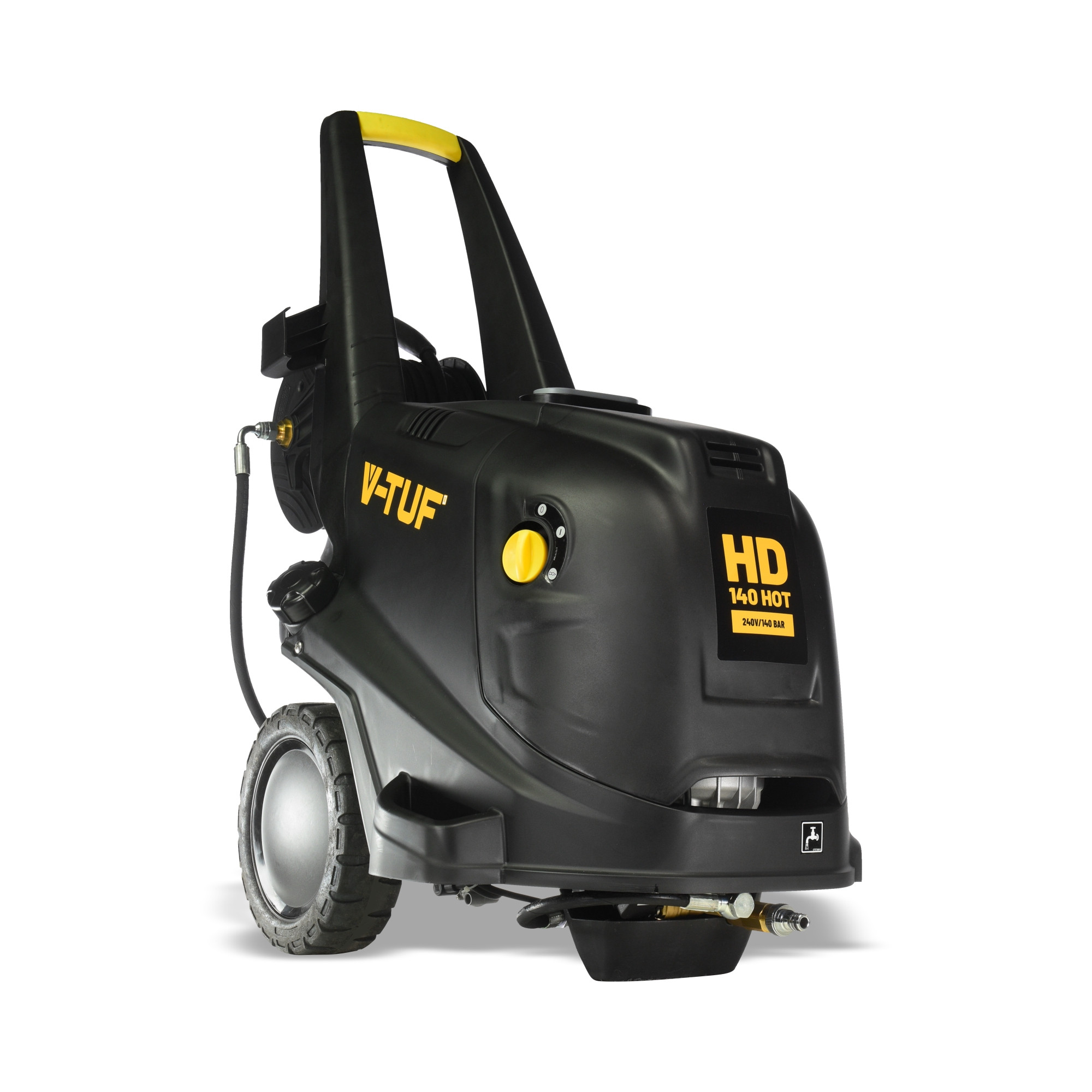 V-TUF.co.uk - V-TUF HD140HOT 240v Hot Water Professional Mobile ...