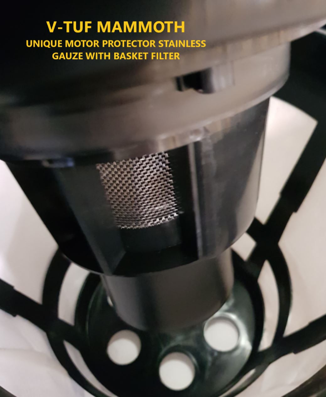 V-TUF.co.uk - V-TUF MAMMOTH STAINLESS 3.5kW 240v 80L Wet & Dry Twin ...