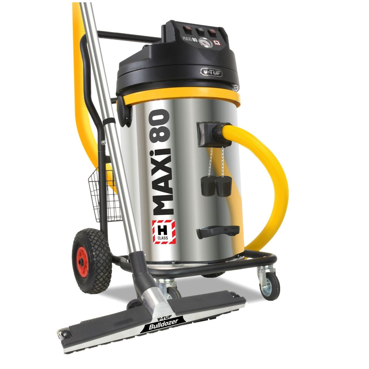 V Uk V Tuf Maxi 80l H Class 240v 3500w Industrial Dust
