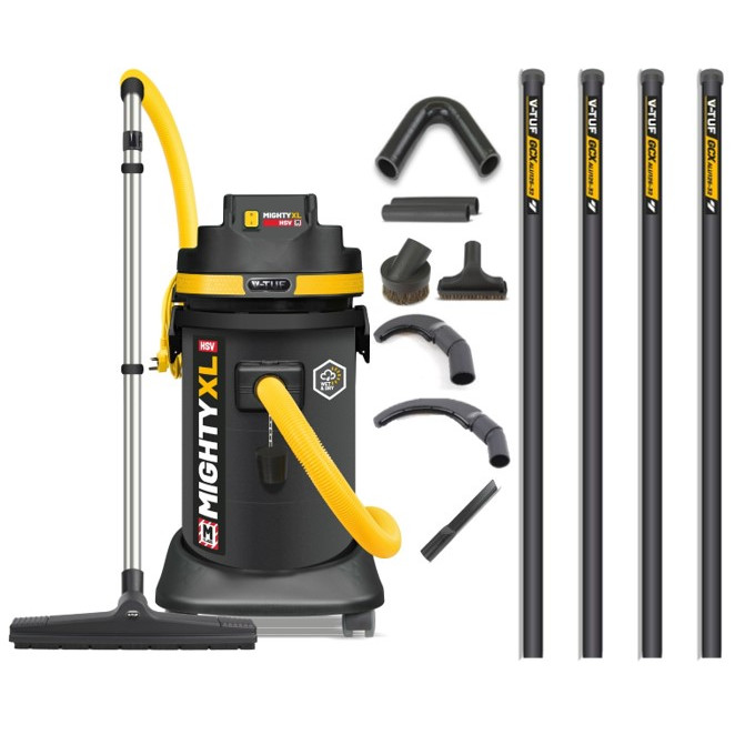V-TUF.co.uk - V-TUF MIGHTY XL HSV - 37L M-Class 240v Industrial Dust Extraction Vacuum Cleaner ...