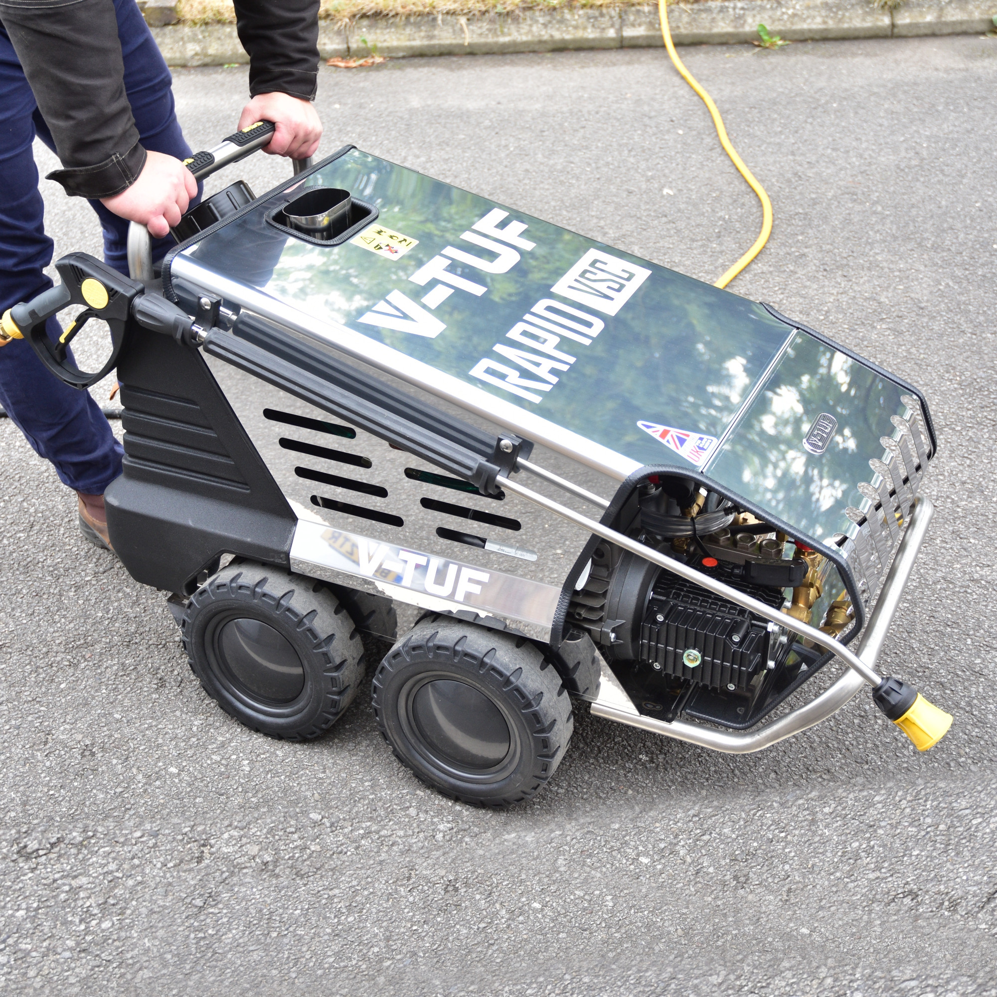 V-TUF.co.uk - V-TUF RAPID VSC 240v Hot Water Stainless Industrial ...
