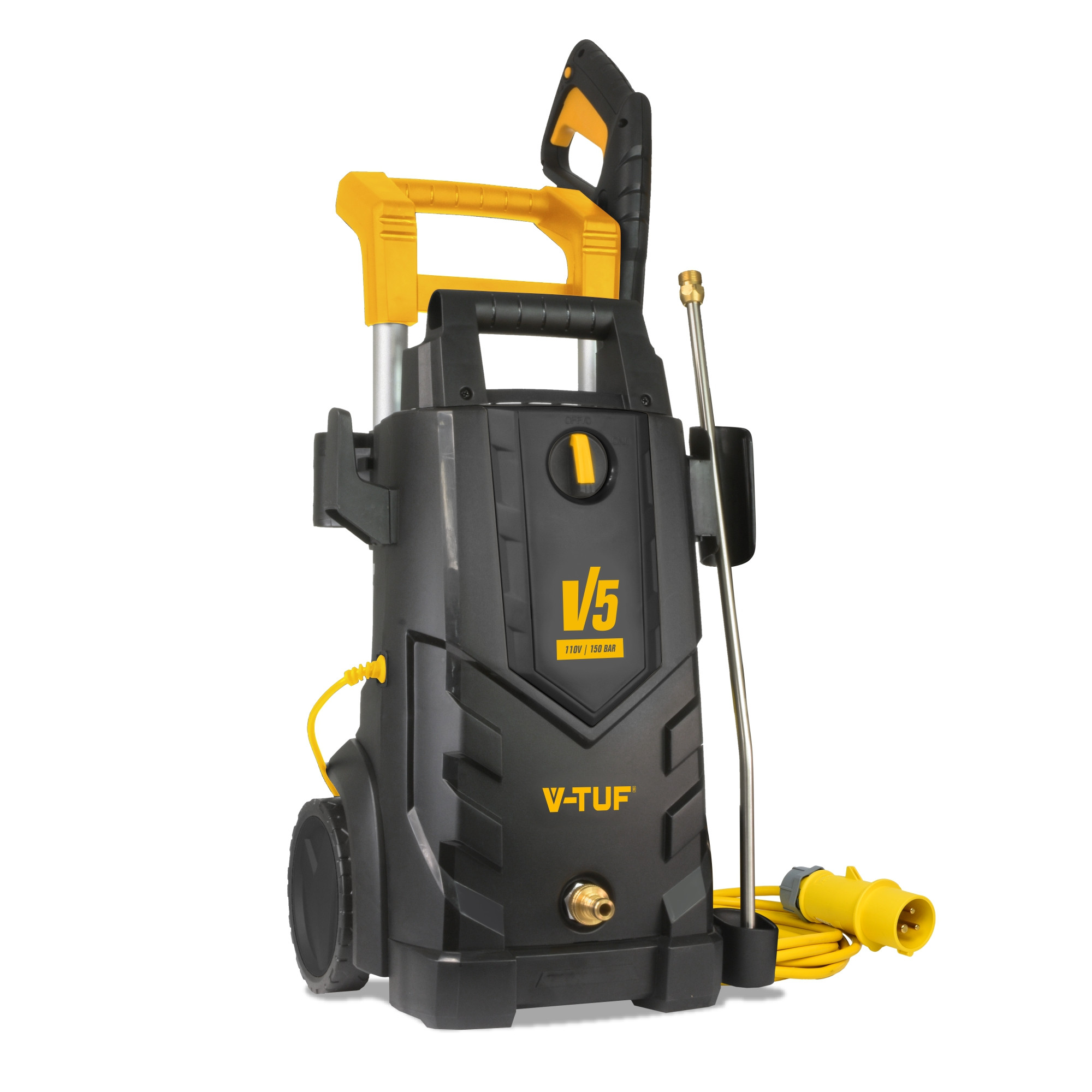 V-TUF.co.uk - V-TUF V5 110v X2 Tough DIY Site Electric Pressure Washer ...