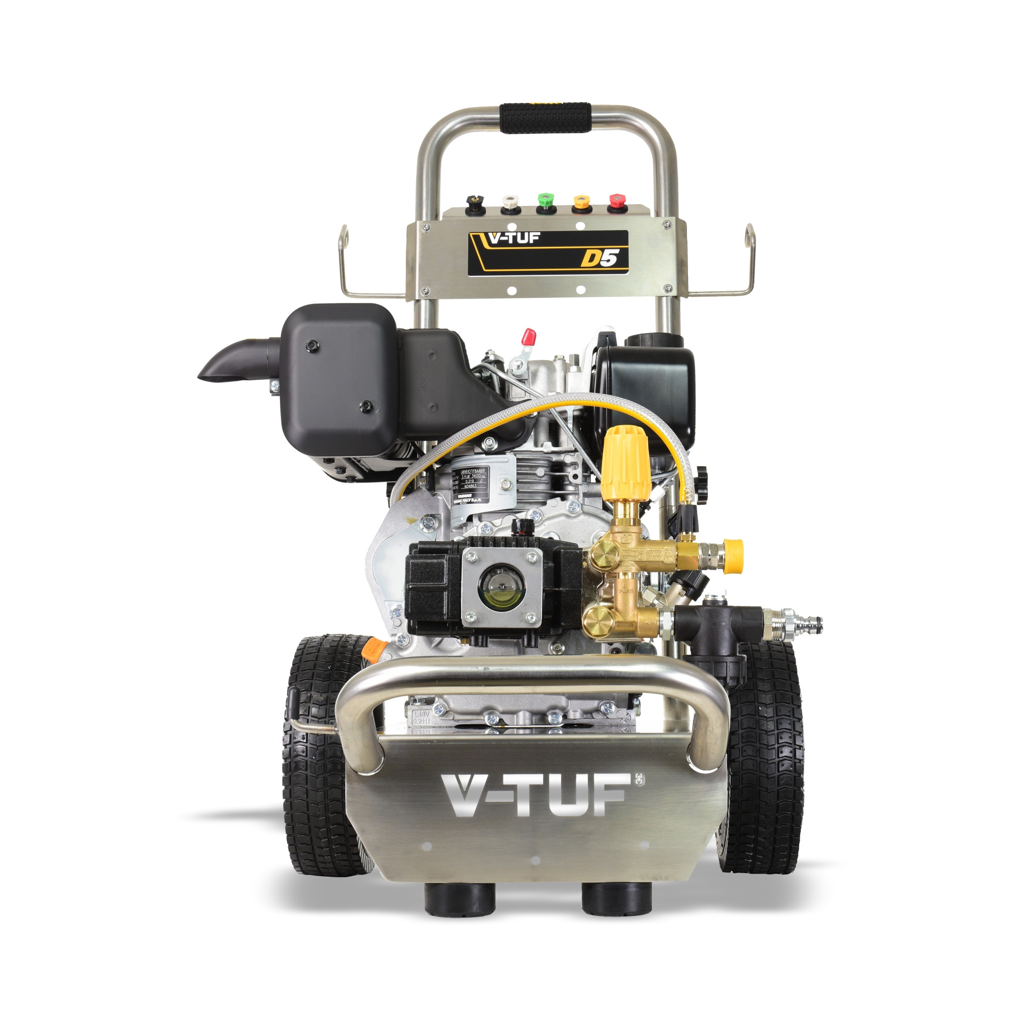V-TUF.co.uk - V-TUF D5 DIESEL DIRECT DRIVE PRESSURE WASHER (5HP) 13L ...